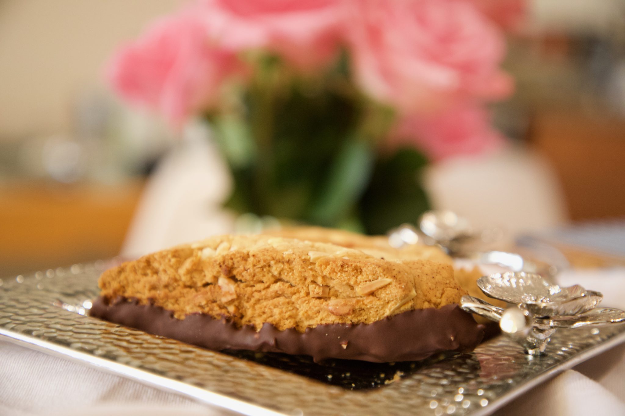 Chocolate-Dipped Mandelbrot | Home and on the Way